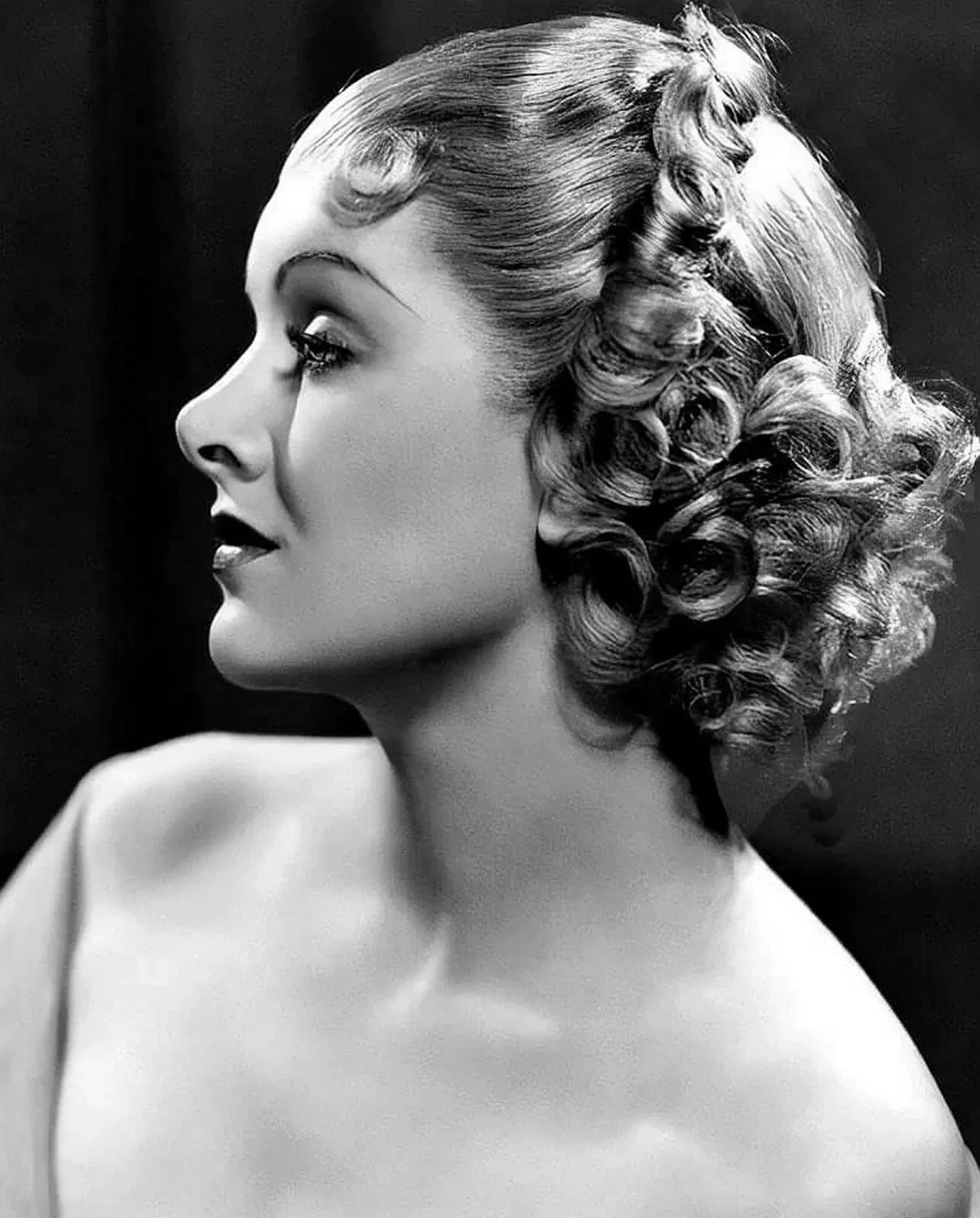Beautiful Actress Myrna Loy Side Profile Classic Portrait 300 PCS Jigs ...